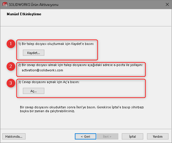 SOLIDWORKS Lisans Aktivasyonu ve Transferi - TEKYAZ Blog