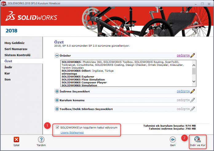 SOLIDWORKS Servis Paketi (Service Pack) Güncelleme - TEKYAZ Blog