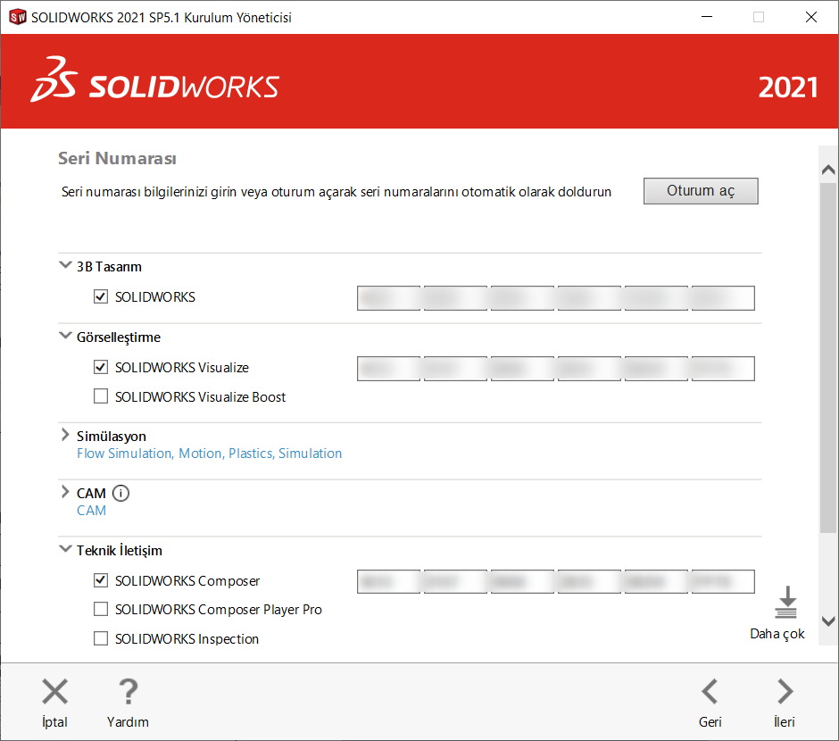 SOLIDWORKS Kurulumu - TEKYAZ Blog