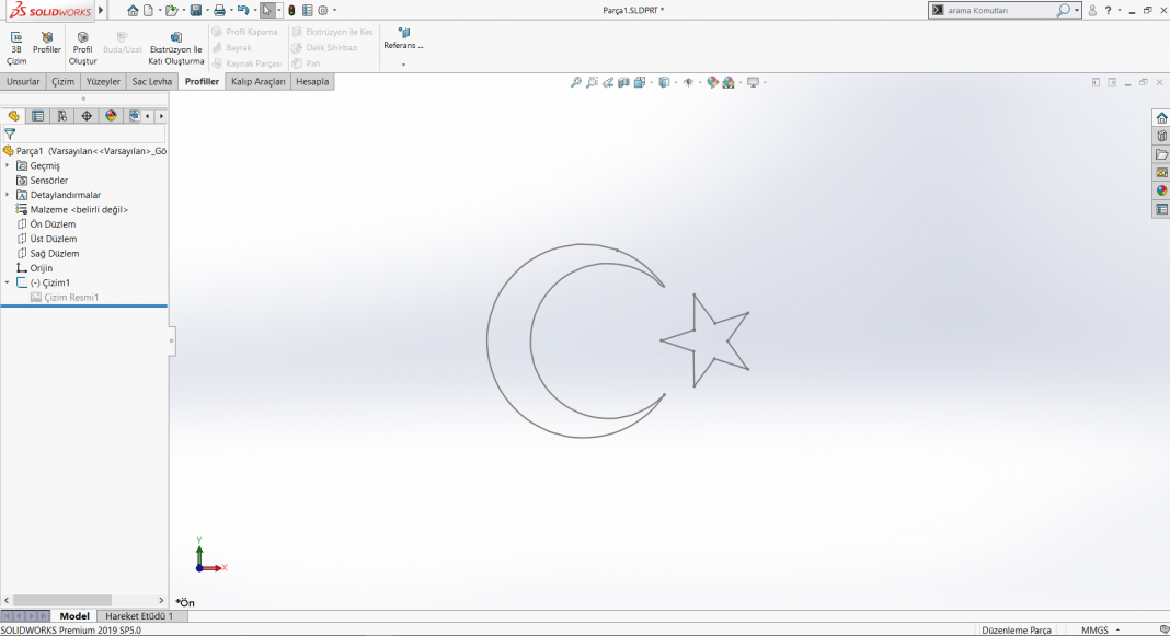 SOLIDWORKS Autotrace İle Resimden Çizim Oluşturma - TEKYAZ Blog