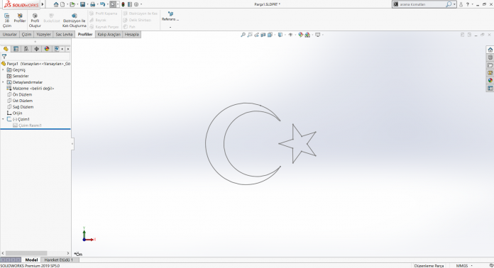 SOLIDWORKS Autotrace İle Resimden Çizim Oluşturma - TEKYAZ Blog
