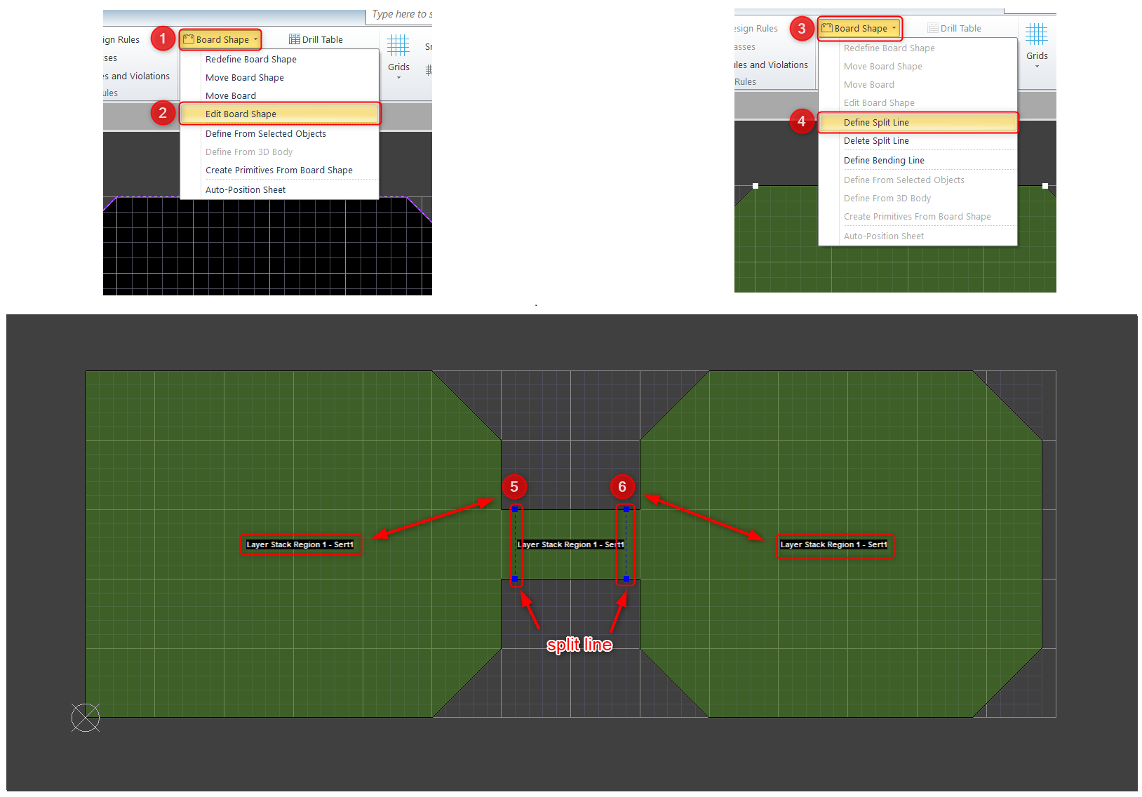 SOLIDWORKS PCB 2020 / Sert-Esnek (Rigid-Flex) PCB Tasarımı