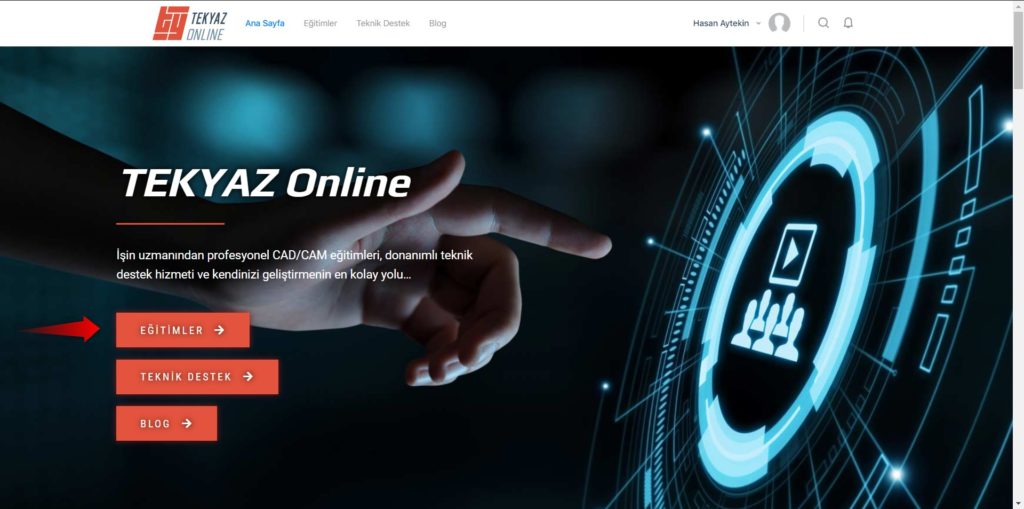 TEKYAZ Online Platformu Kayıt İşlemi - TEKYAZ Blog