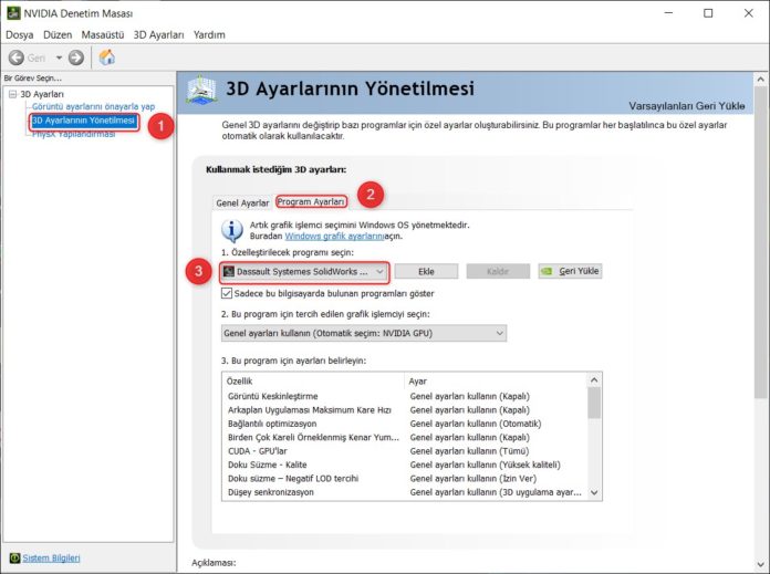 Ekran Kartı Sürücü Kontrolü ve Grafik Kartı Ayarları - TEKYAZ Blog