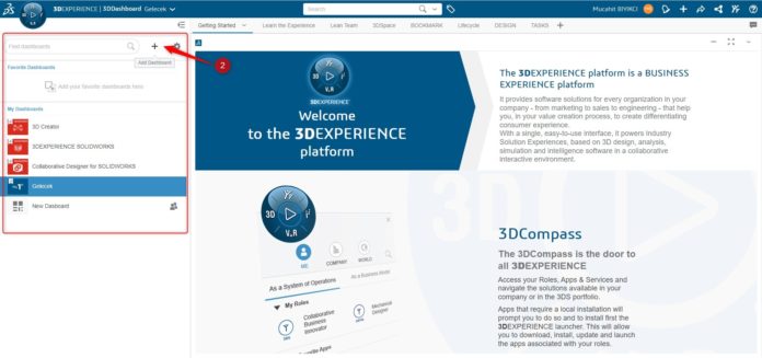 3DEXPERIENCE 3DDashboard Kullanımı - TEKYAZ Blog