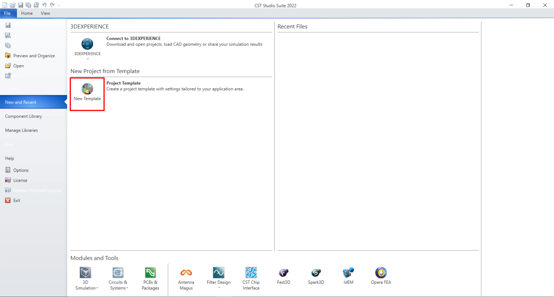 CST Studio Suite-Proje Oluşturma ve Kaydetme İşlemleri - TEKYAZ Blog