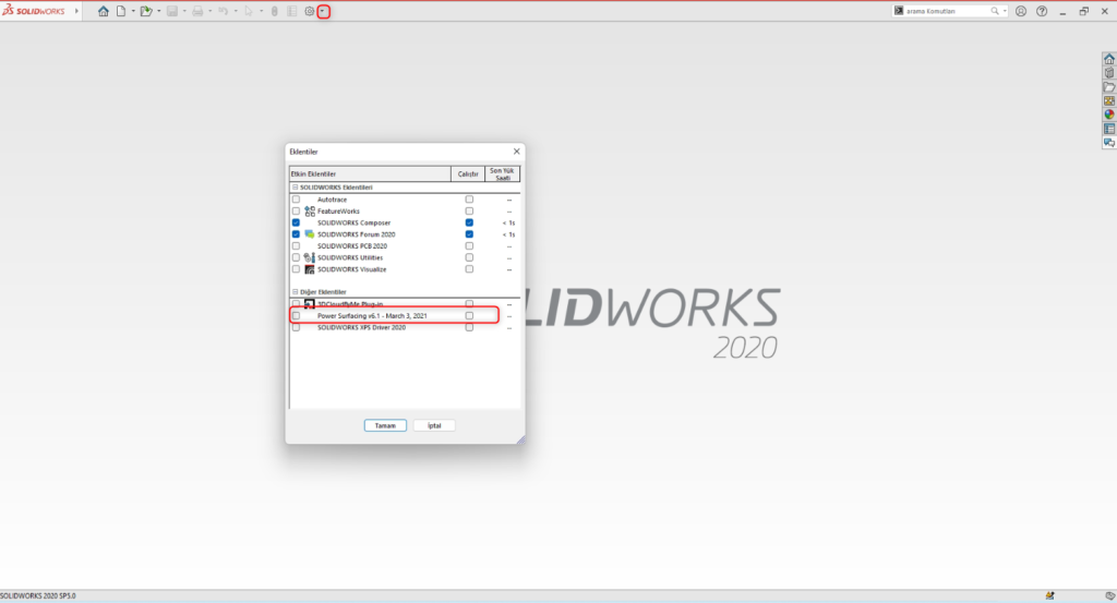 Power Surfacing Kurulumu - TEKYAZ Blog