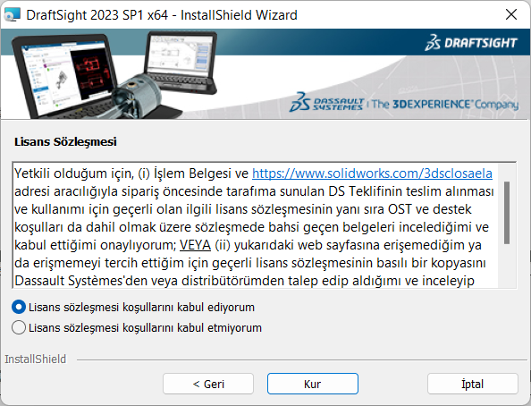 DraftSight Enterprise Kurulumu - TEKYAZ Blog