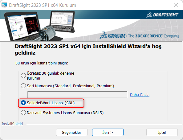 DraftSight Enterprise Kurulumu - TEKYAZ Blog