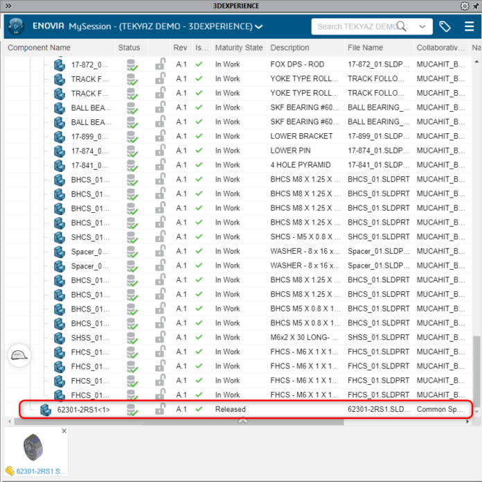 3DEXPERIENCE PartSupply ile Tanışın! - TEKYAZ Blog