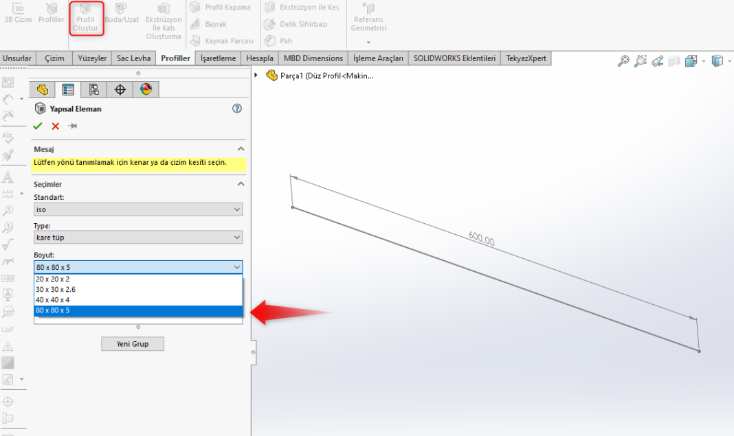 Esnet Komutu İle Bükümlü Dirsek Profil Konfigürasyonun Tasarımı ...