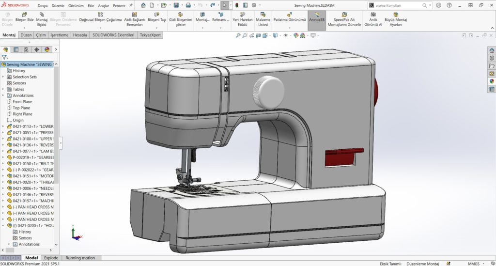 Model Konfigürasyonlarını SOLIDWORKS Visualize'a Aktarma - TEKYAZ Blog
