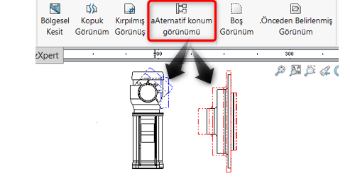 Teknik Resimde Alternatif Konum Görünümü Kullanımı - TEKYAZ Blog