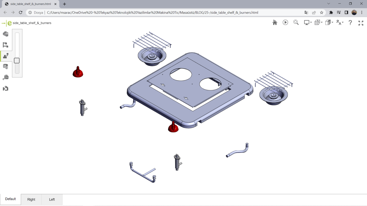 Tasarımları Paylaşmanın Kolay Yolu : eDrawings - HTML Çözümü - TEKYAZ Blog