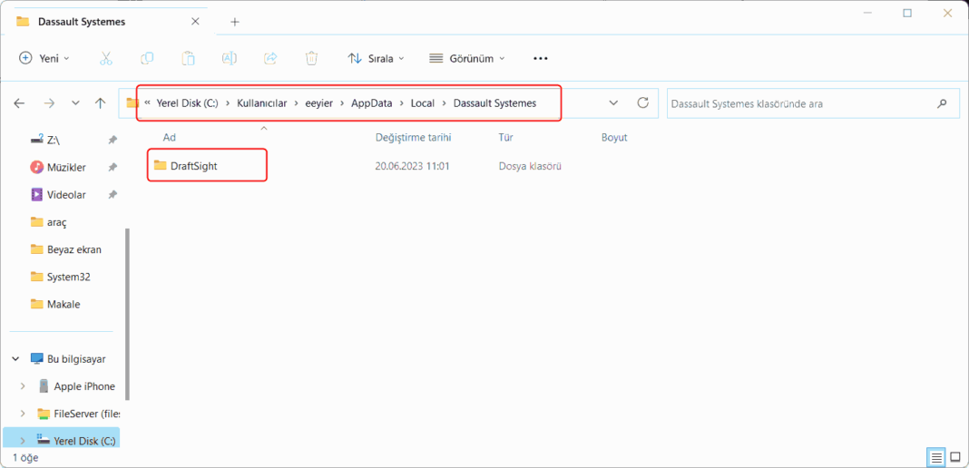 DraftSight Temiz Kurulum - TEKYAZ Blog