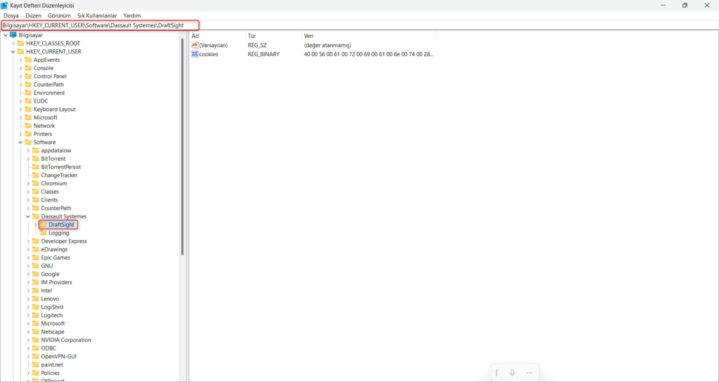 DraftSight Temiz Kurulum - TEKYAZ Blog