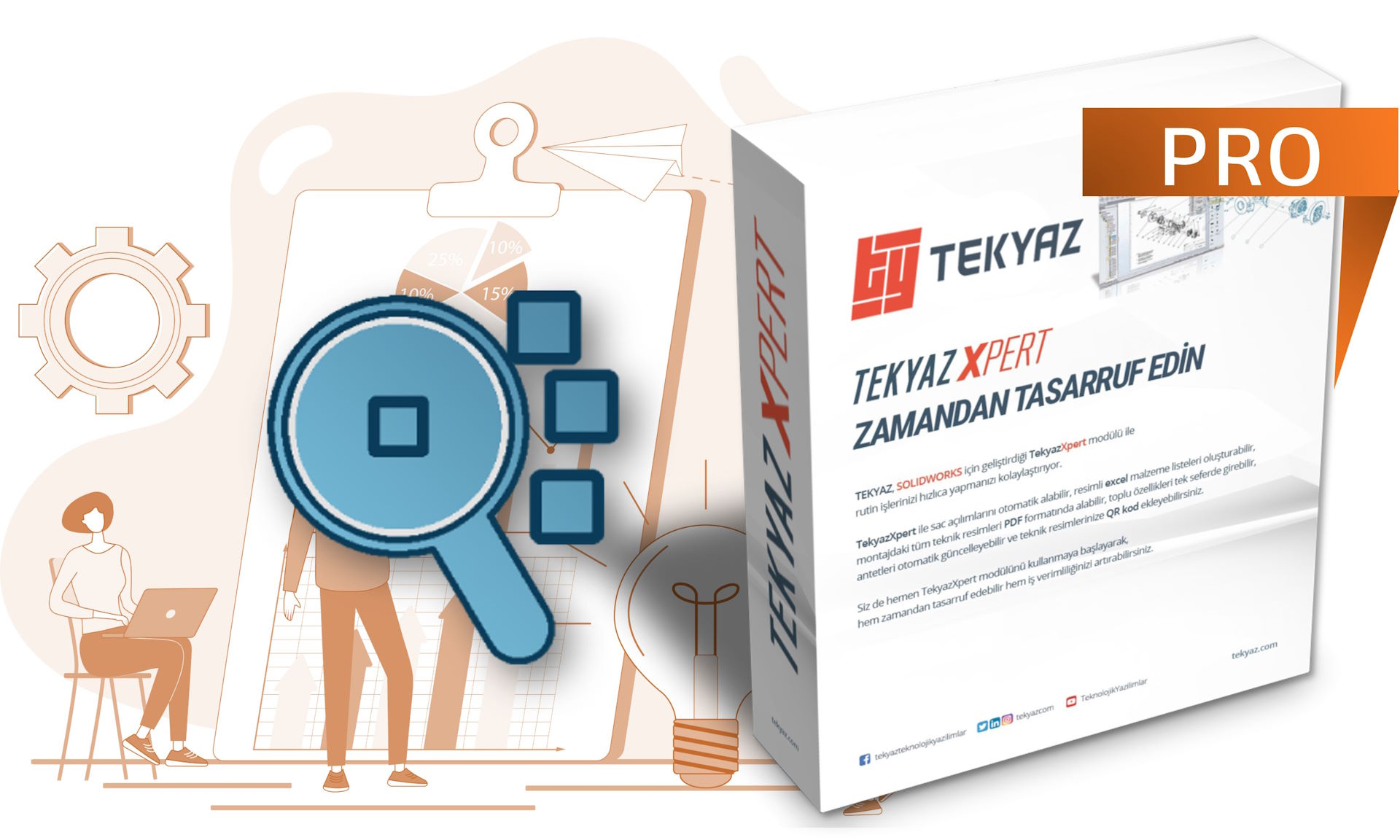 TEKYAZXpert - Dosya Indexleme/Arama - Dosya Yönetimi SolidWorks İndeksleme Mühendislik ...