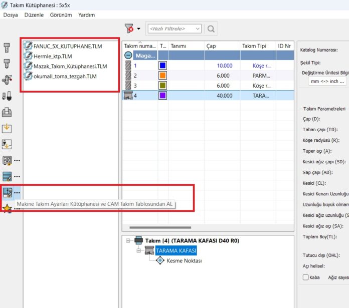 SolidCAM Toolkit-Takım Kütüphanesi - TEKYAZ Blog